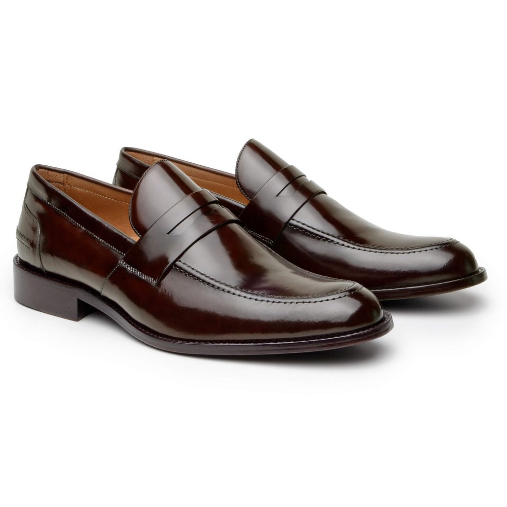 Sapato Masculino Loafer Verona Café - GIANNO